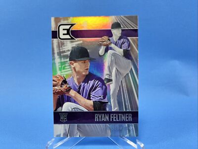 2022 Panini Chronicles Essentials Ryan Feltner Rookie Colorado Rockies ...