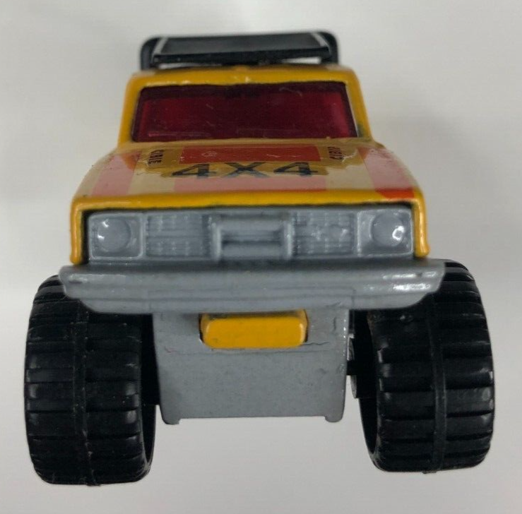 1981 Matchbox 4x4 Open Back Truck with Tire & Roll Bar 1:64 Diecast | eBay
