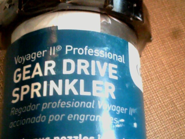 Orbit Voyager II 55661 Gear Drive Sprinkler 3/4" female inlet, 4" Pop ...