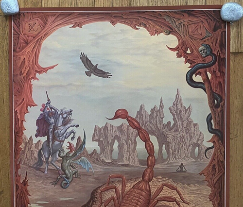 Johra Scorpio Private Collection #5210 Art Poster VERKERKE 1975 24"X37 ...