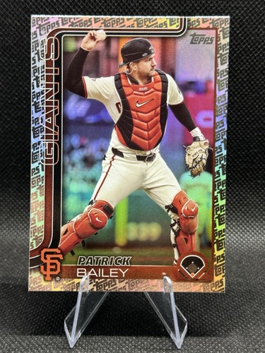 2025 Topps Series 1 - Patrick Bailey #70 Topps Foil Pattern for sale ...