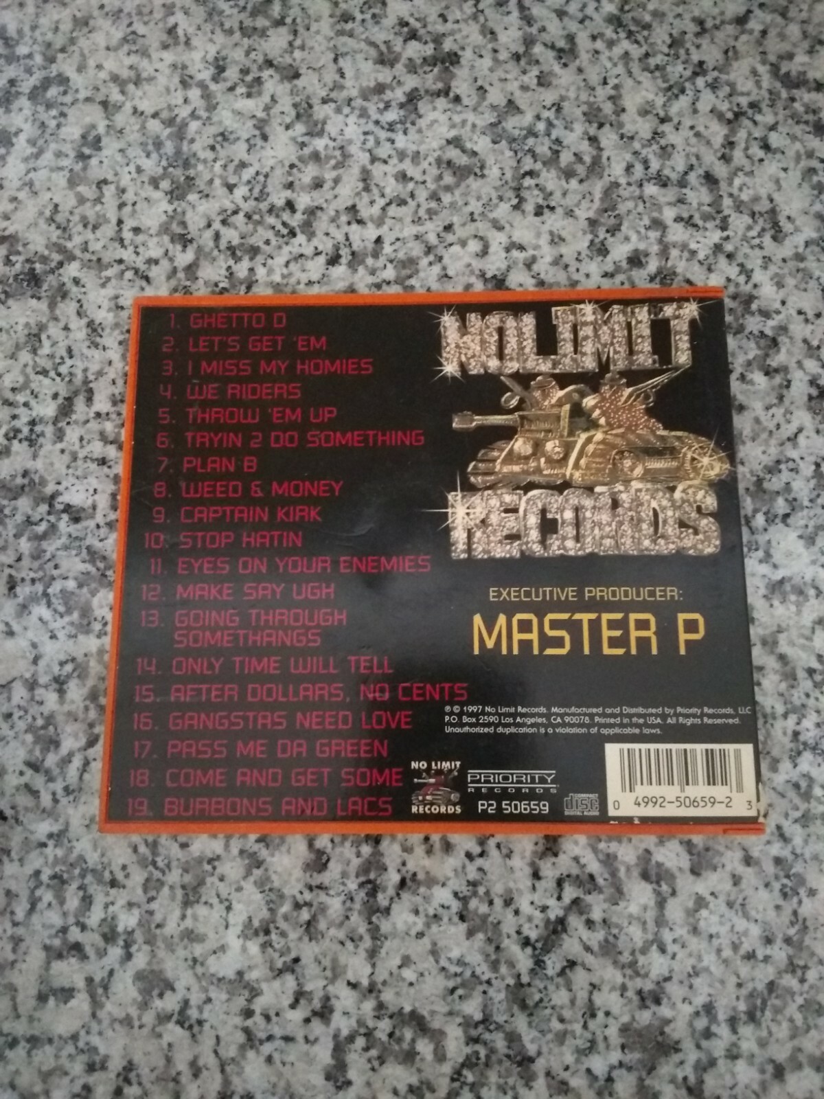 Master P Ghetto D Dope CD 1997 No Limit Records | eBay