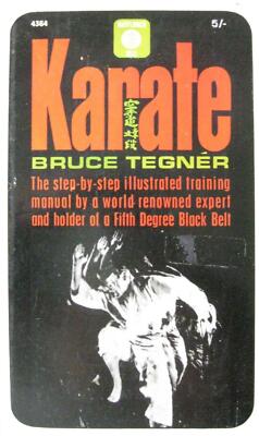 RARE 1966 KARATE BY BRUCE TEGNER BLACK BELT KUNG FU MARTIAL ARTS AIKIDO ...
