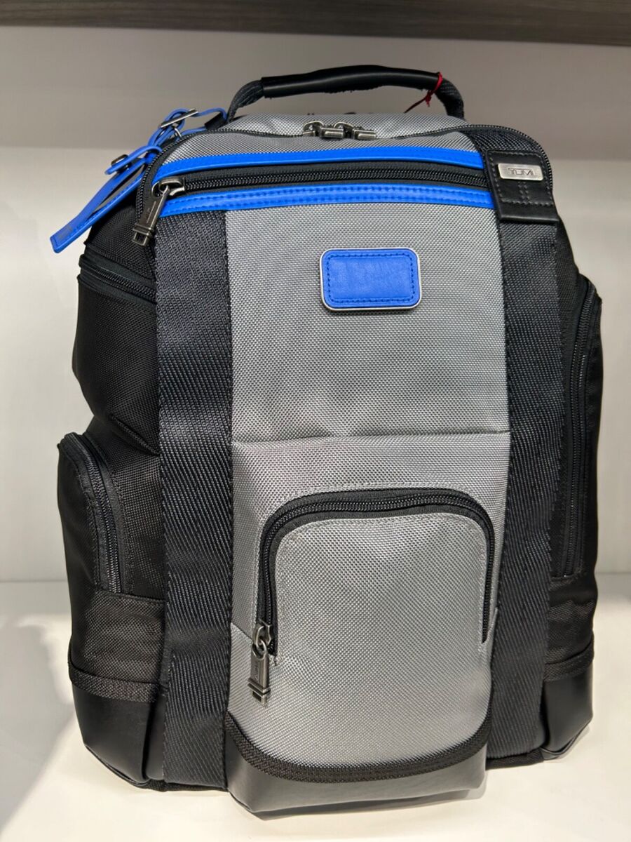 NEW Tumi HEDRICK Deluxe Brief Pack Nylon Backpack - GRAY w NEW Tumi HEDRICK Deluxe Brief Pack Nylon Backpack - GRAY w