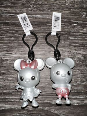 Disney 100th Figural Bag Clips (2)-Mickey & Minnie Collectible Blind ...