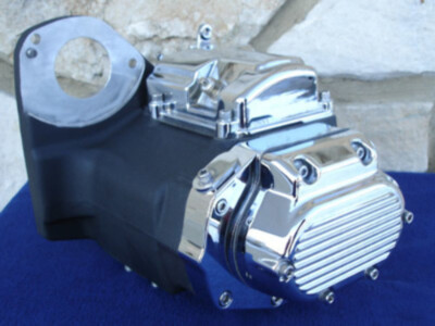 ULTIMA 6-SPEED BLACK TRANSMISSION HARLEY SOFTAIL FXST HERITAGE FAT BOY ...