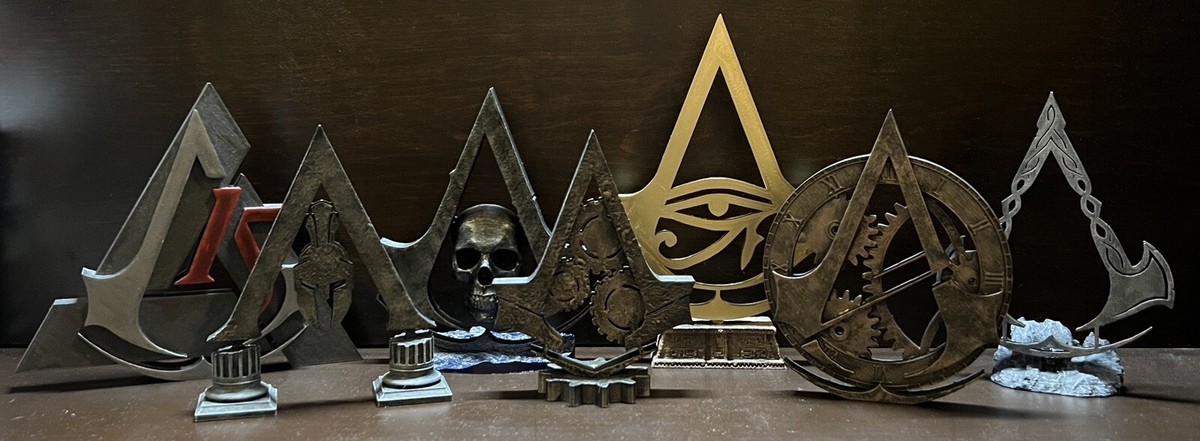 Assassins Creed Logos Papier