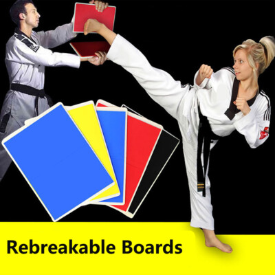 Rebreakable Breaking Boards Martial Arts Karate Taekwondo Complete Set ...