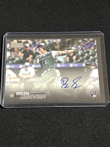 2023 Topps Stadium Club - Brian Serven RC - Colorado Rockies - Rookie ...
