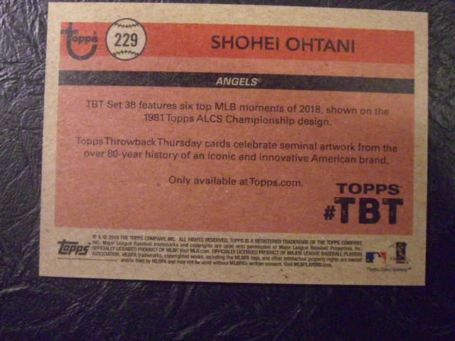 2018 Topps Throwback Thursday #TBT - 1981 Topps ALCS Championship ...