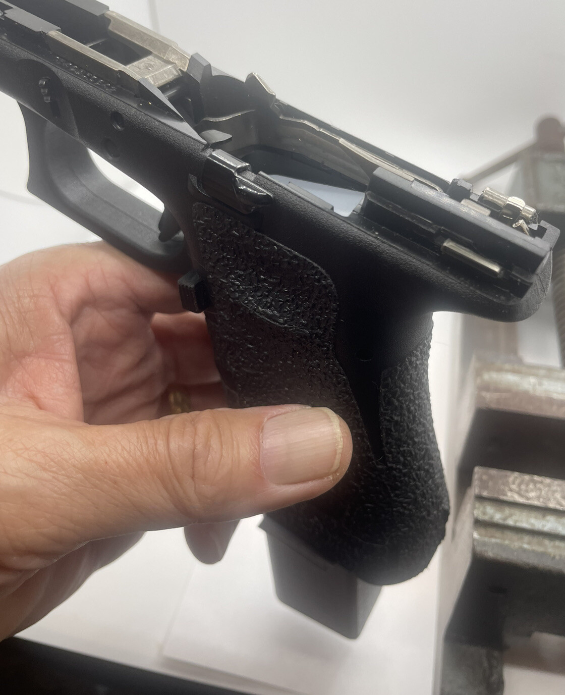 Glock Gunsmith Magwell Vise Block Tool - 17 19 22 24 26 31 34 35 37 45 ...