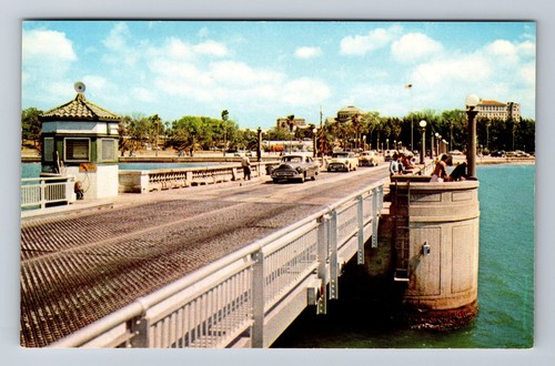 Clearwater FL-Florida Memorial Causeway Bridge Vintage Postcard ...