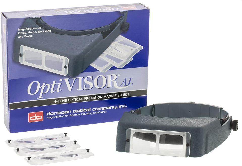 COMPANY AL-S1 Optivisor AL Magnifier Set W/Lx5/Al13/Al14/Al17 ...