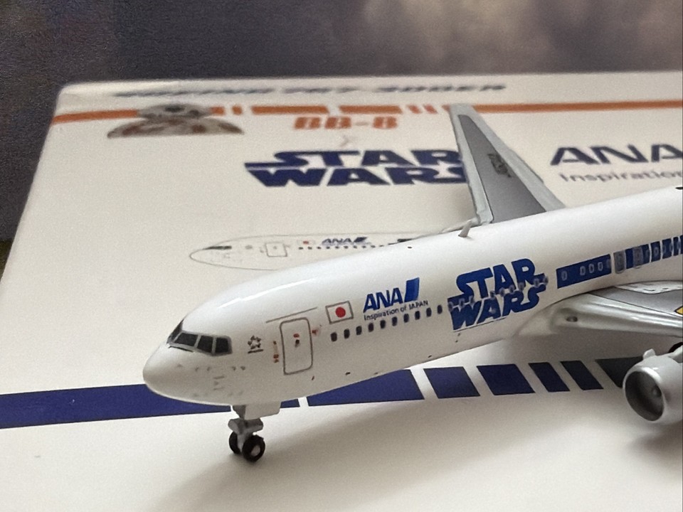 JC WINGS ANA “ Star Wars Livery B 767-300ER Reg. JA604A | eBay