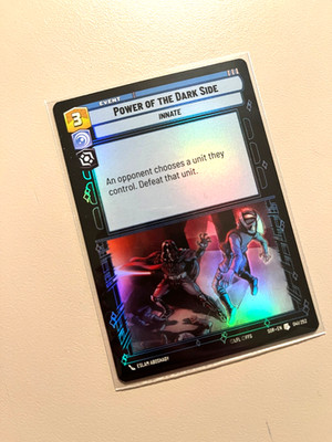 Star Wars Unlimited Power Of The Dark Side Foil #41 Spark of Rebellion ...