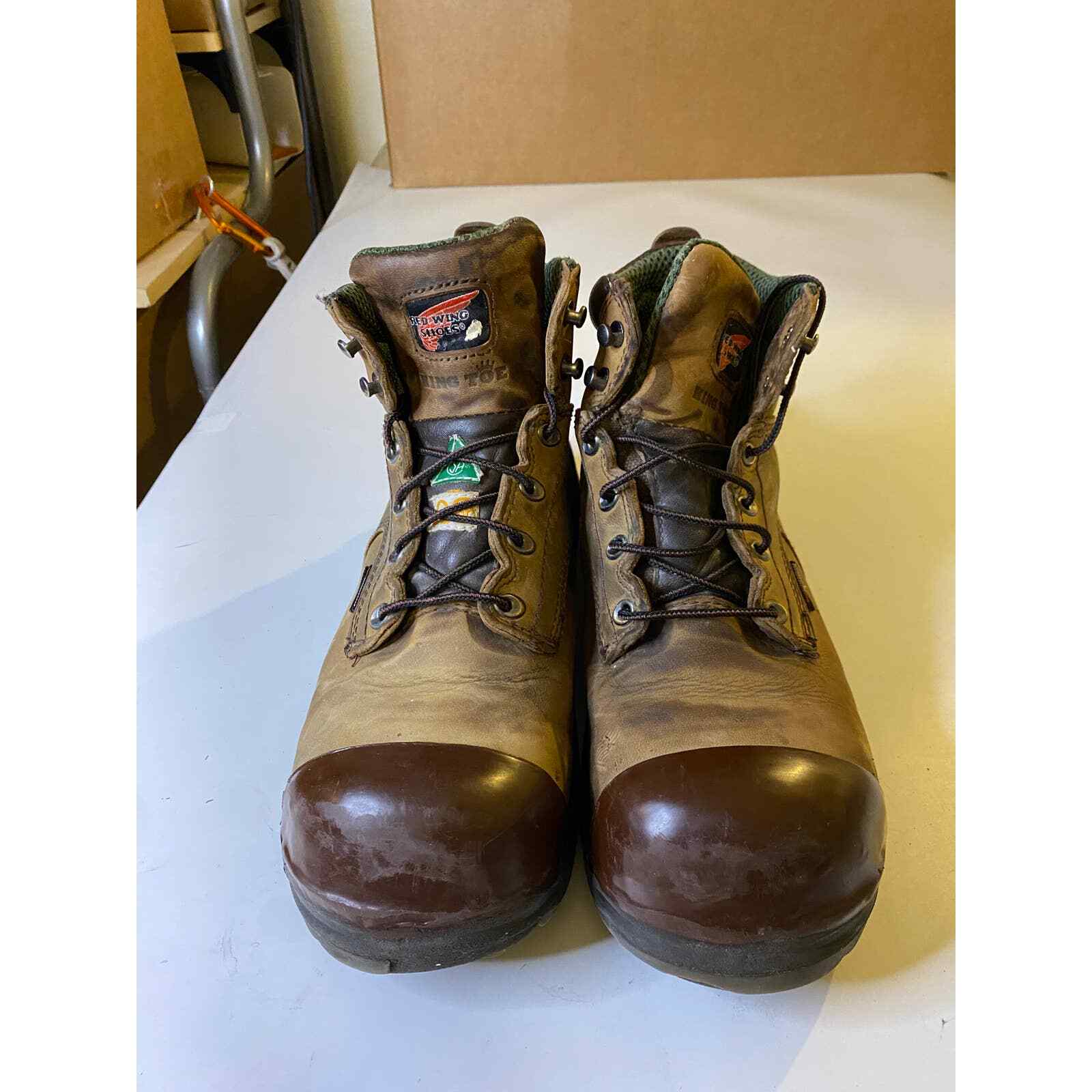 Red Wing King Toe Work Boots Mens (measured Size 13) - Gem