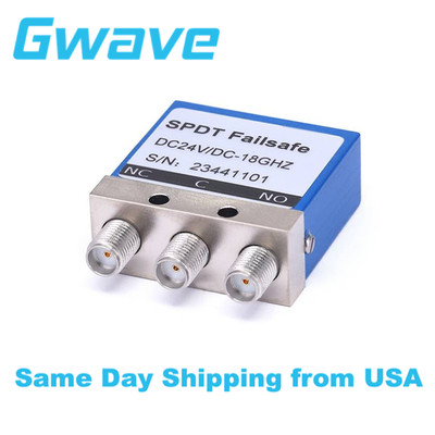 SPDT Electromechanical Relay Failsafe Switch, SMA Female, DC - 18GHz ...