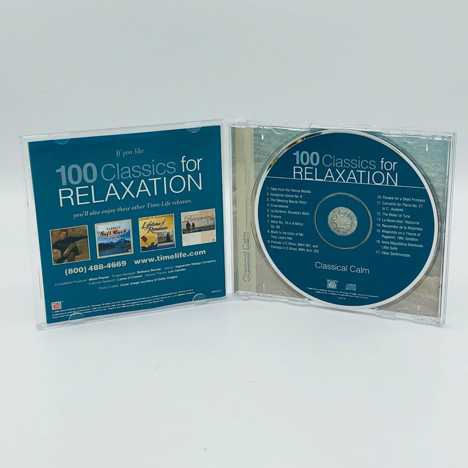Classical Calm 100 Classics For Relaxation CD Time life | eBay