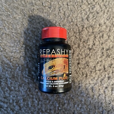 Repashy Calcium Plus Vitamin Supplement For Reptile ONLY HALF FULL | eBay