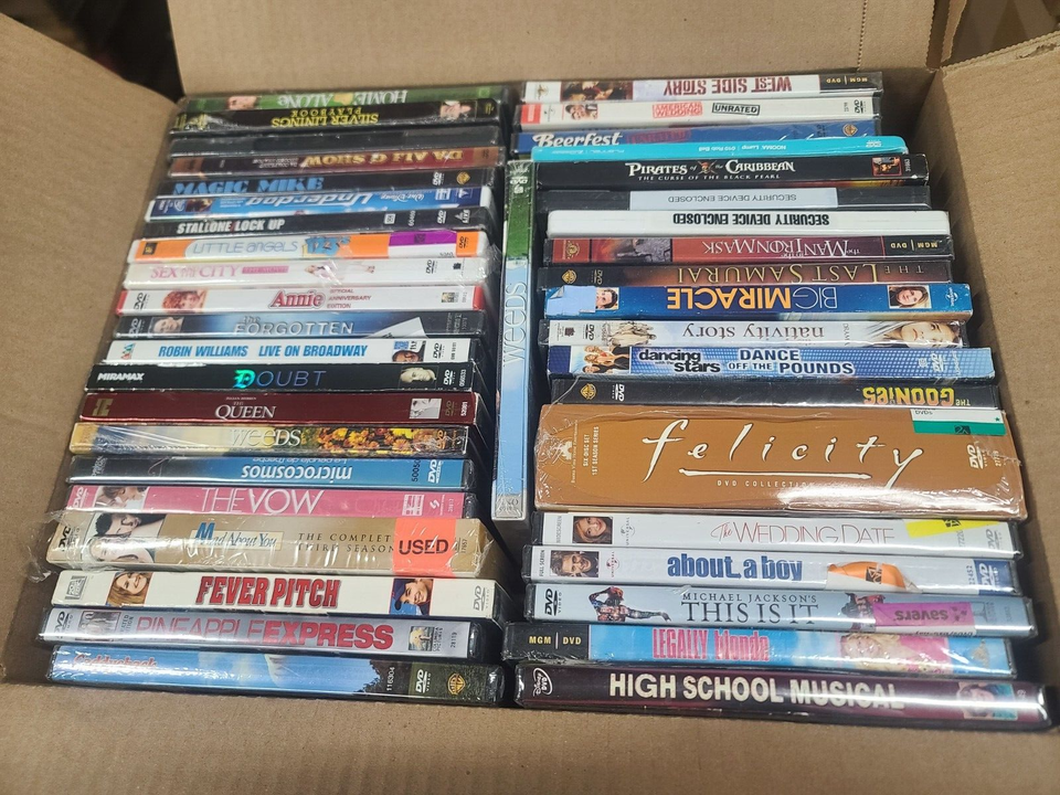 240 Wholesale Lot DVD Movies Assorted Bulk Free Shipping Video Dvds | eBay