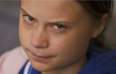 GRETA THUNBERG GLOSSY POSTER PICTURE PHOTO PRINT BANNER climate change ...