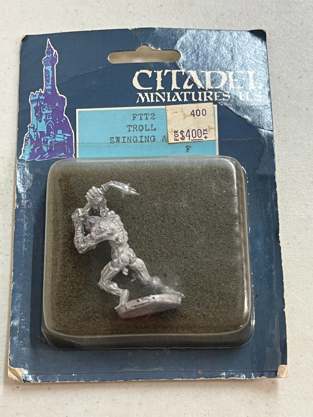 FTT2 - Troll Swinging Axe - Fantasy Tribes - Citadel Miniatures ...