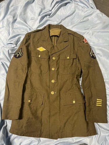 WW2 US Army 6th Army Class A Uniform | eBay