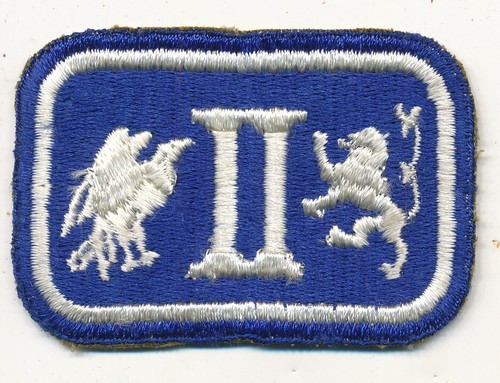 2nd Corps II Corps patch real WWII era make like worn by Patton in ...