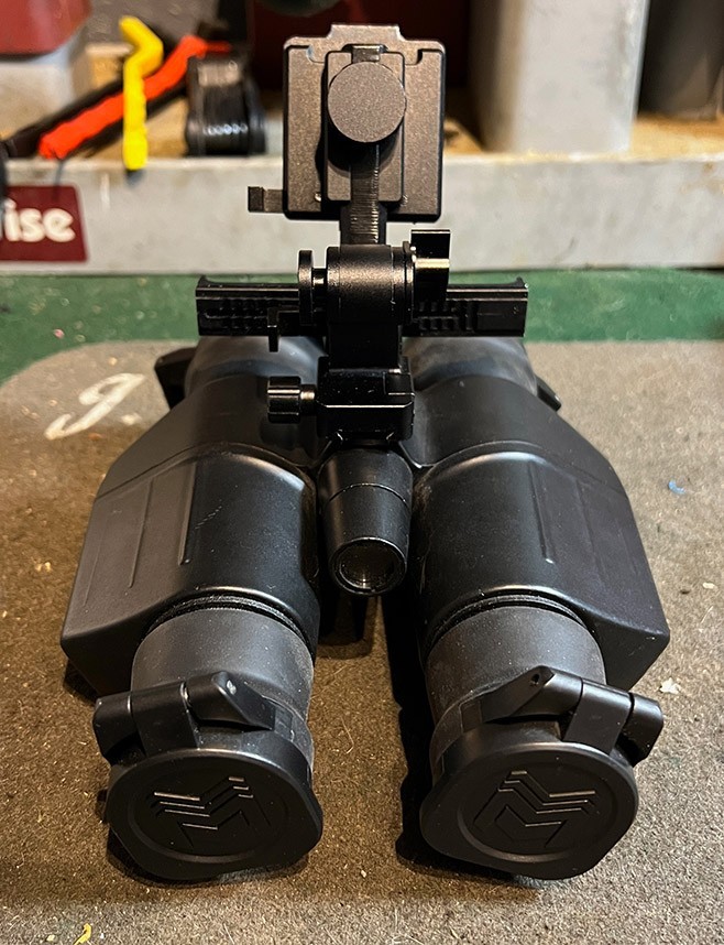 Rare ATN Night Cougar Gen 1+ Dual Tube NVG w/ ATN Universal Helmet ODIN ...