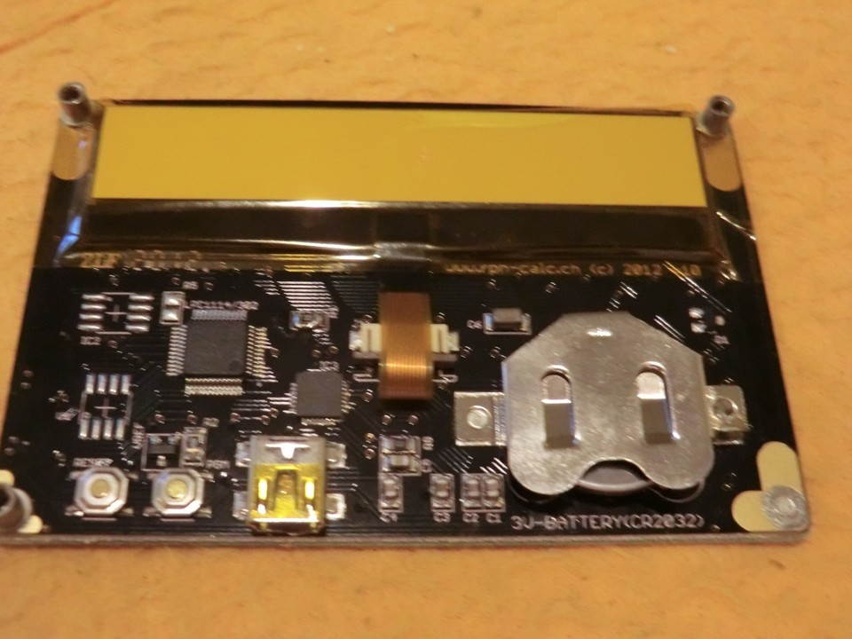 Swiss Micros DM11 Scientific Programmable Calculator Credit Card Size ...