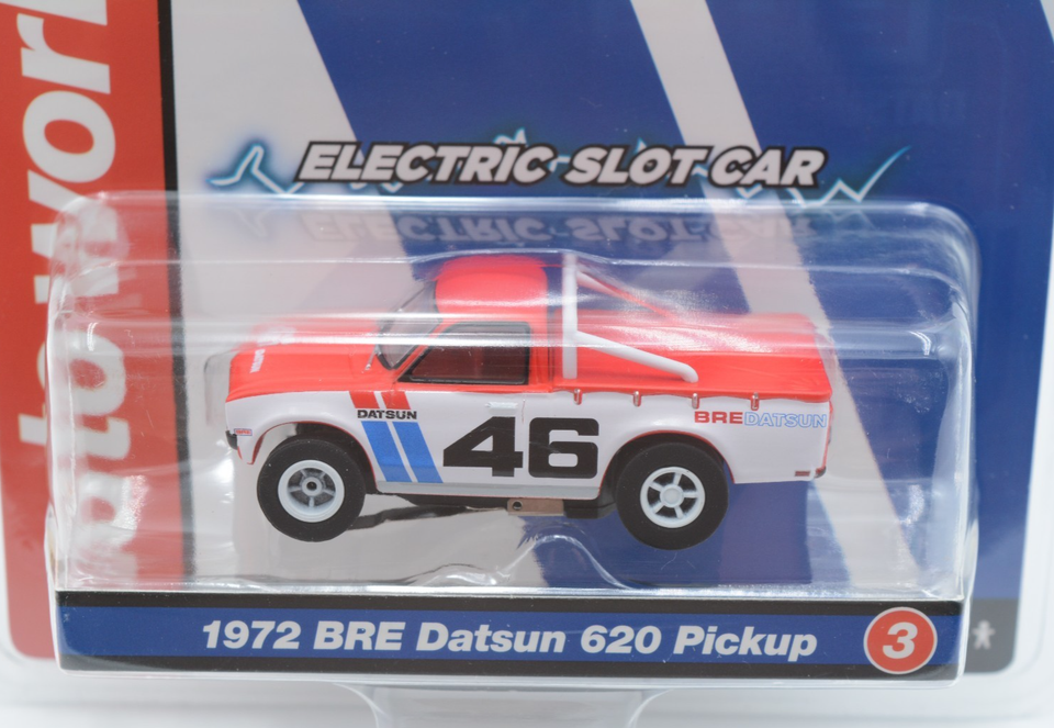 Auto World Xtraction 1972 BRE Datsun 620 Pickup #46 HO Scale Slot Car ...