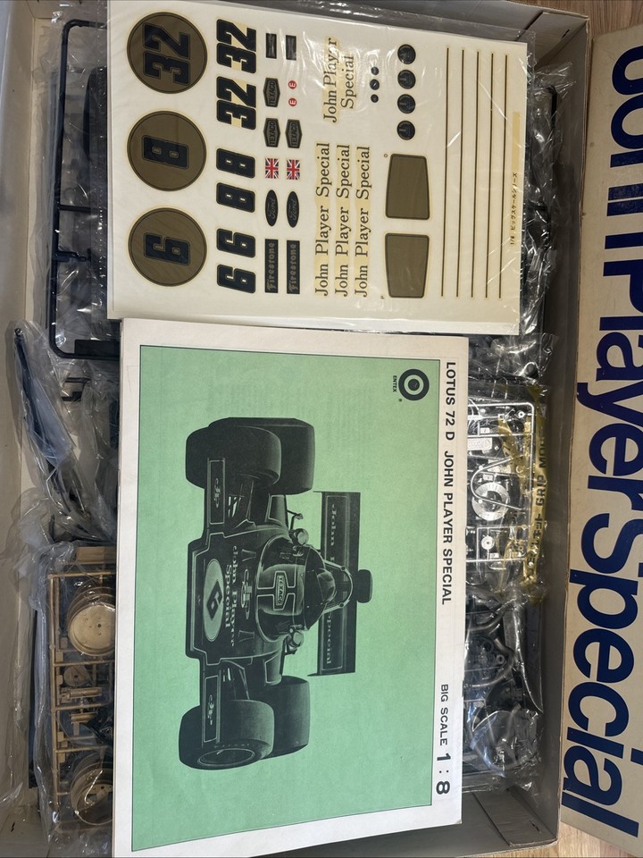 Entex John Player Special 1/8th Scale Lotus 72D | eBay UK