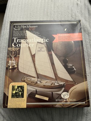 AUTHENTIC MODELS HOLLAND ~ U.S. Pilot Schooner "Swift" 1770 Wood Model ...