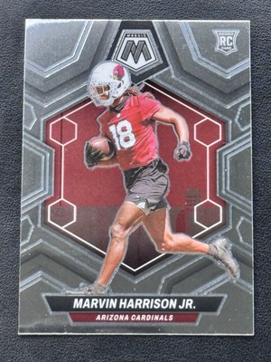 Marvin Harrison Jr. Rookie-2024 NFL Panini Mosaic Base Rookie Arizona ...