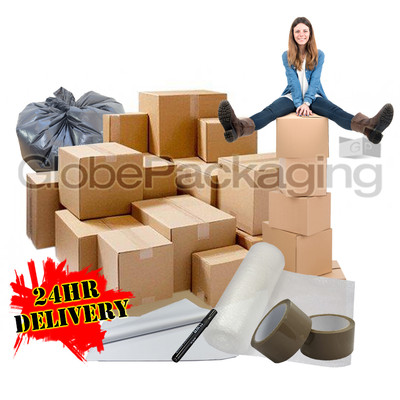ECONOMY HOUSE MOVING CARDBOARD BOX REMOVAL MOVING PACKING BOXES KITS ...