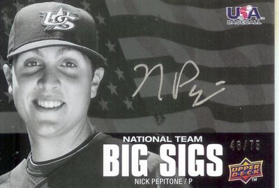 2009 USA Baseball Big Sigs National Team Nick Pepitone | eBay