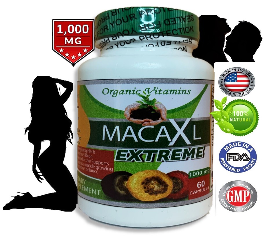 Healthy EXTREME Maca XL LIBIDO ENHANCER 120 CAPSULES | eBay
