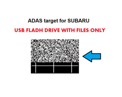 Subaru eyesight ADAS calibration target board -USB FLASH DRIVE ONLY | eBay