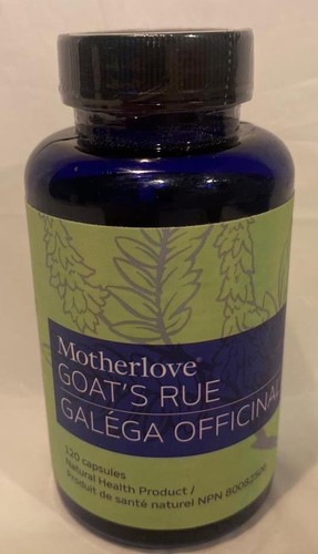 Motherlove Goat's Rue 120 Veg Caps Exp. 12/2025 Breast Milk Production ...