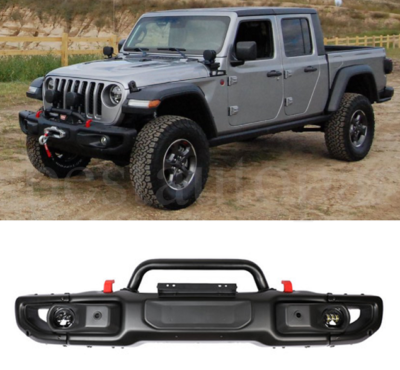 New Steel Front Bumper Body Kit for Jeep Gladiator JT 2020-2022 | eBay
