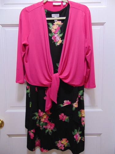 BEAUTIFUL SUSAN GRAVER 2 PC COLORFUL DRESS & JACKET SIZE M | eBay