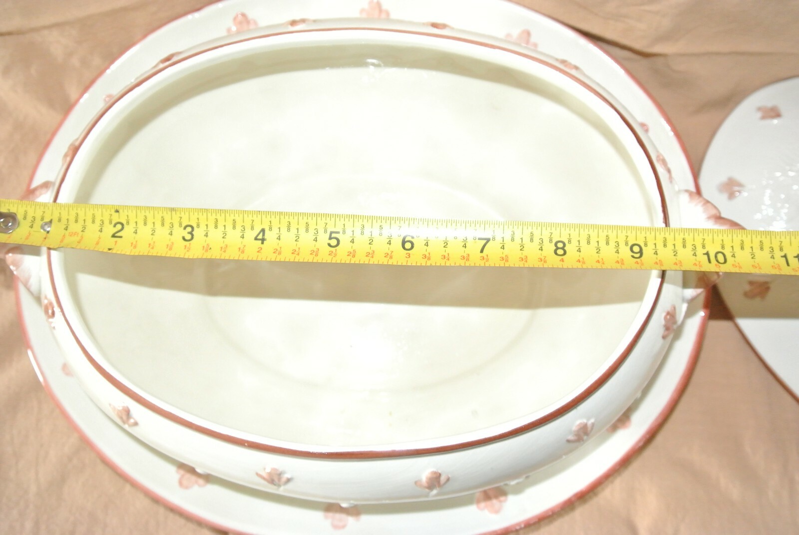 Vintage ABC BASSANO Italy Ceramic Rabbit Lid Soup Tureen Oval Bowl ...