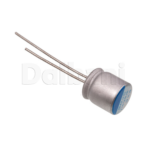 5pcs 16V 270uf Aluminum Solid Electrolytic Capacitor UER | eBay