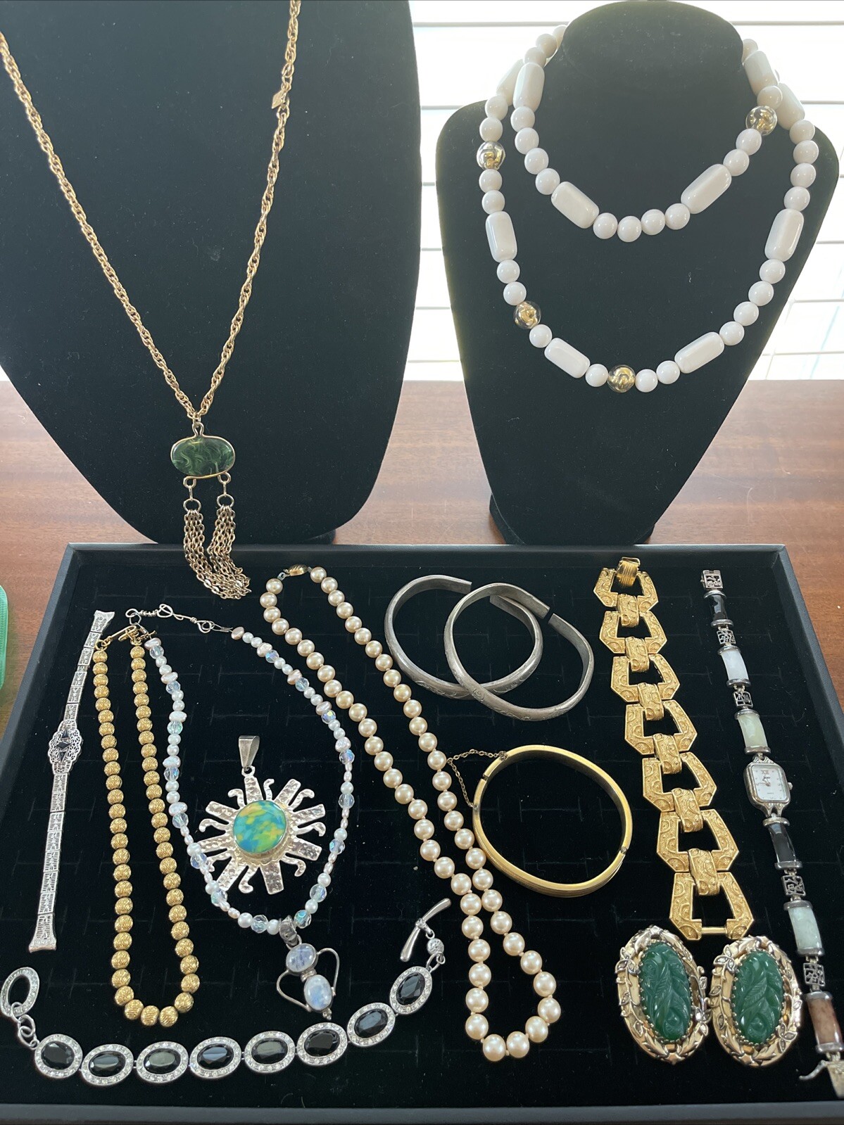 Antique, vintage? Most Marked jewelry lot - Gem