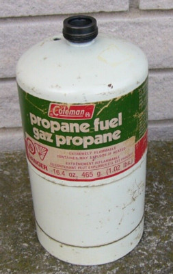 Coleman HD-5 - Vintage Propane Gaz Fuel Tank - Some Rust Not Tested 16 ...