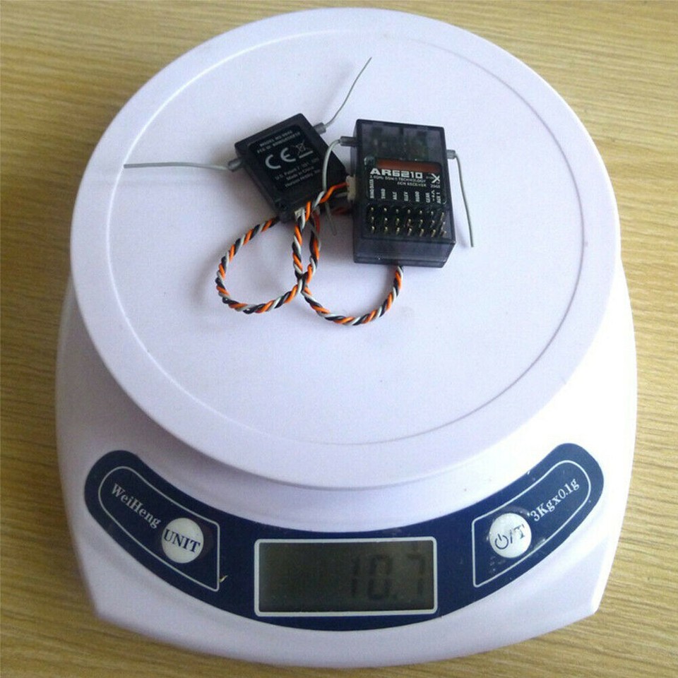 AR6210 DSMX 6 Channel Receiver RX Support DSM2 for Spektrum Transmitter ...