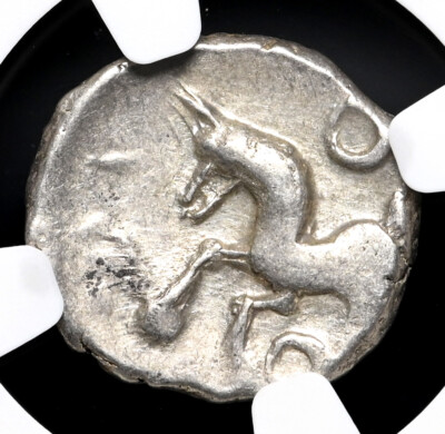 CELTIC GAUL, Aedui. 1st Century BC. Silver Quinarius, Horse, NGC VF | eBay