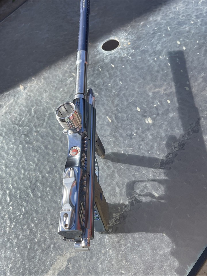 Untested Pewer Warped Sportz WDP Dark Angel LCD Paintball Gun W/ Virtue ...