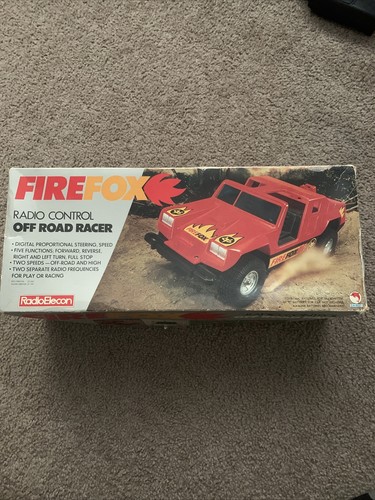 FireFox RC Vintage 1980s Rc Car Radio Control Truck Off Road Racer ...