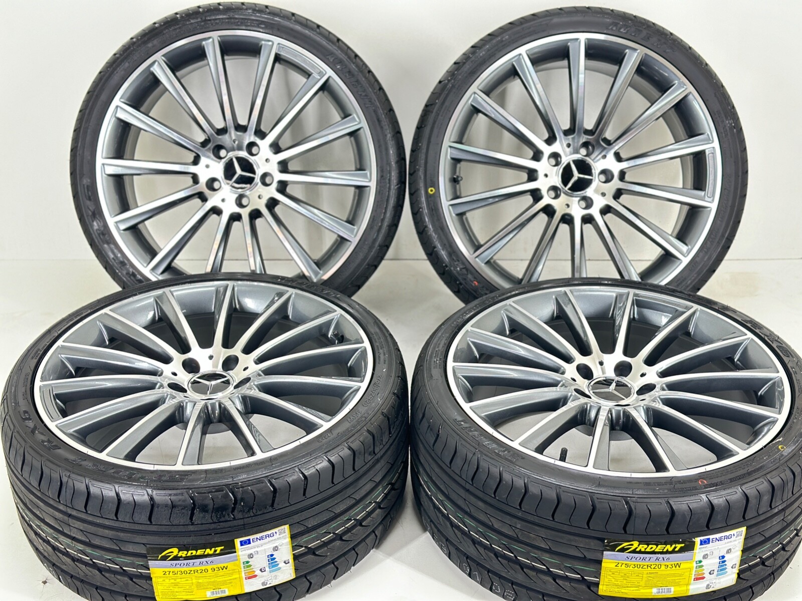 20" STAGGERED RIMS FIT MERCEDES S580 S560 S550 S500 S450 S CLASS ...